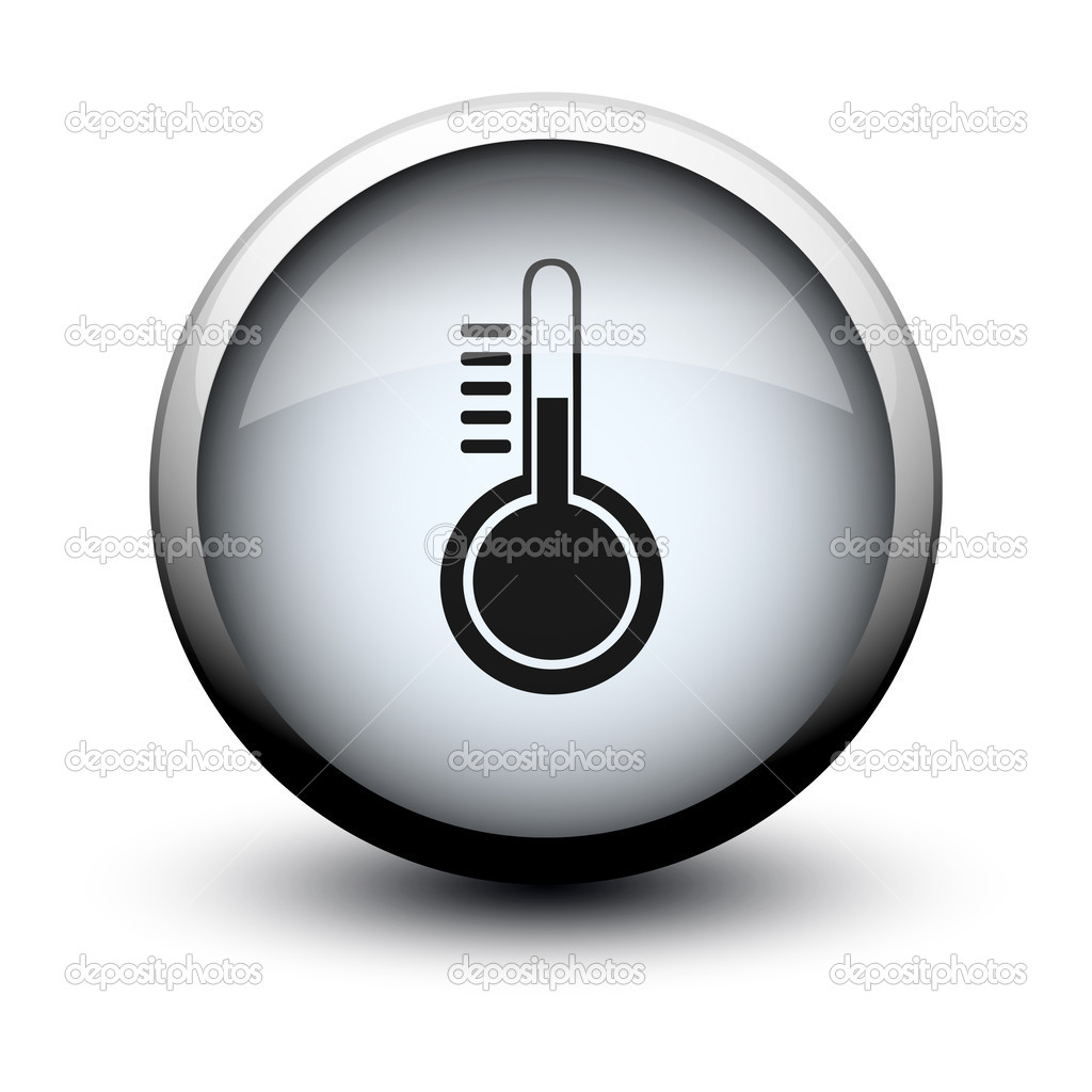 Button thermometer 2d Stock Vector Image by ©mizar_219842 #39481411