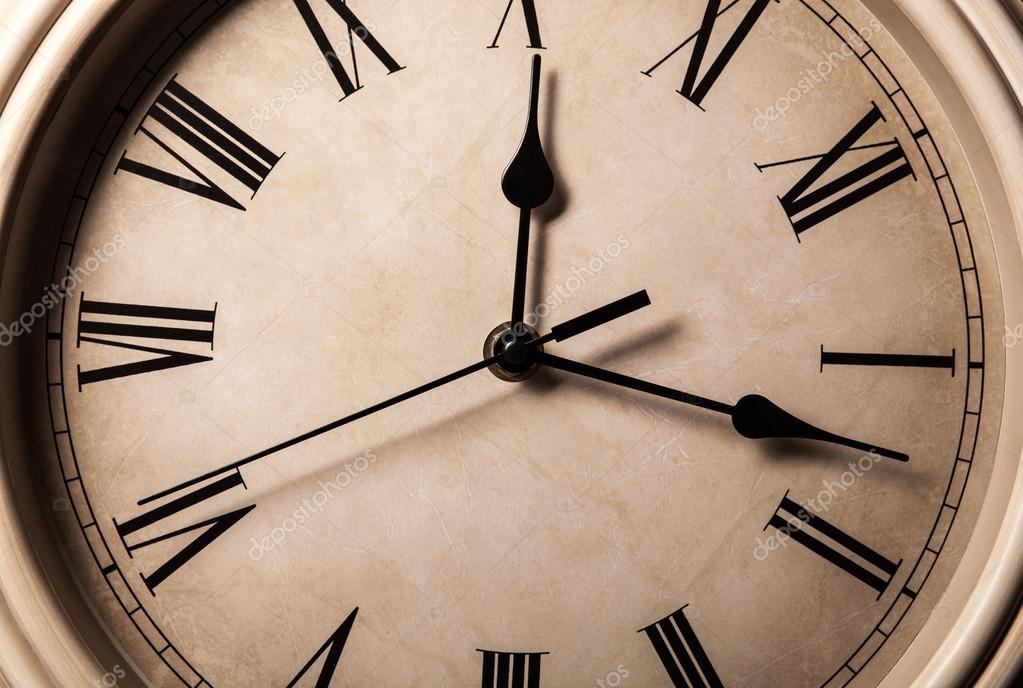 Dial with Roman numerals and arrows — Stock Photo © mizar_219842 #51538605