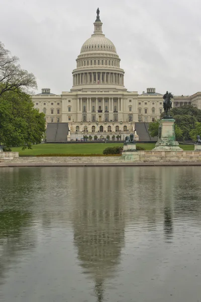 Washington DC Capital under heavy rain weather — Stock Photo © izanbar ...