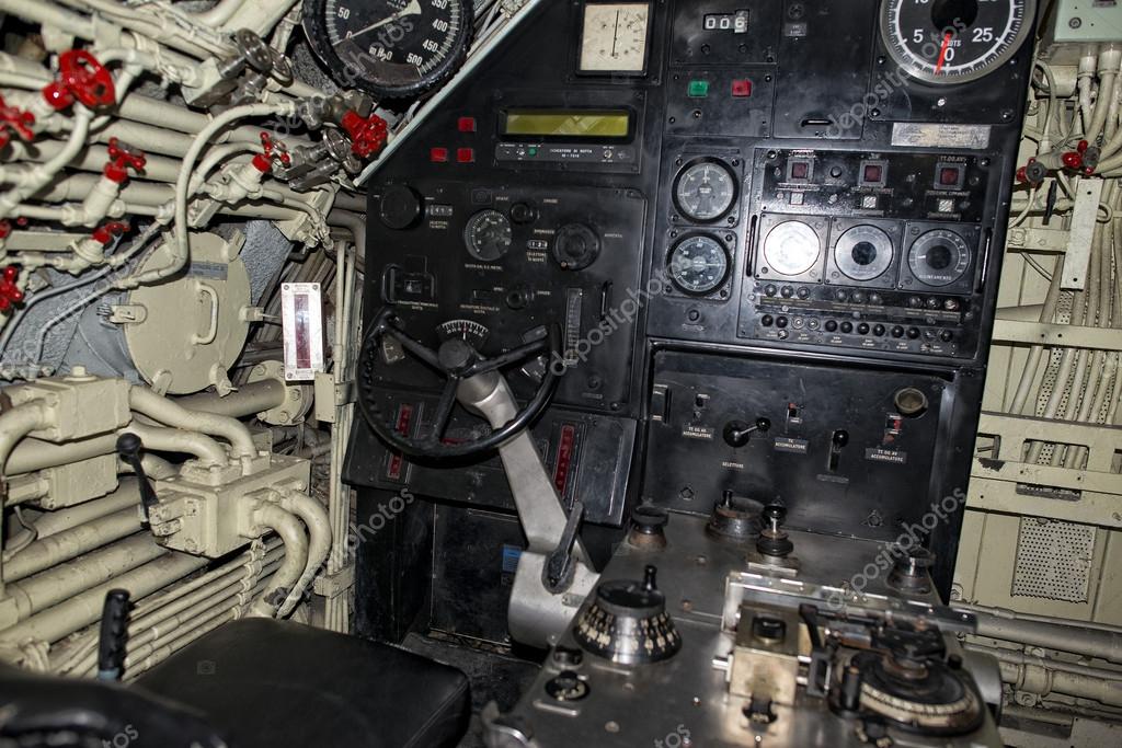 Submarine control panel — Stock Photo © izanbar #43410153