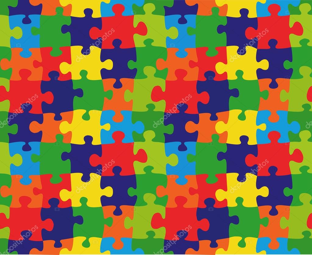 Cartoon puzzle Stock Vector Image by ©El4anes #18131445