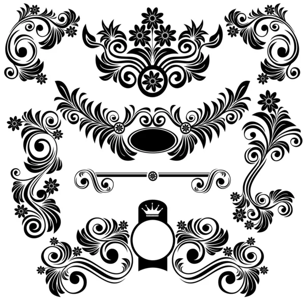 Gothic design elements — Stock Vector © Pazhyna #16786527