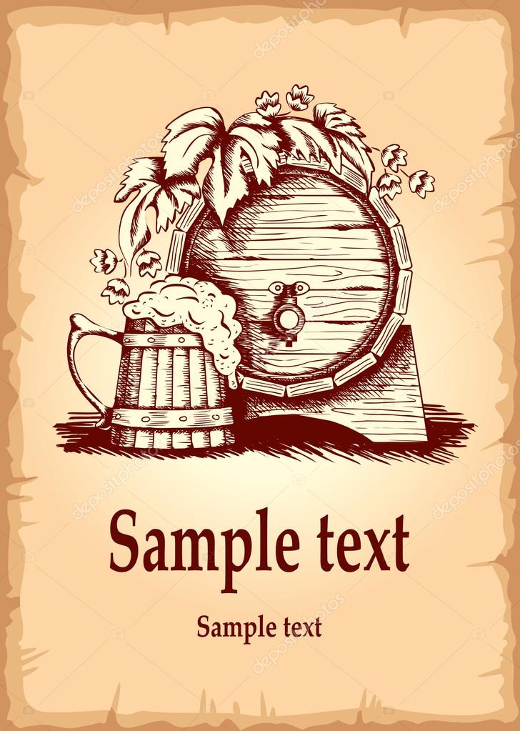 Beer label Stock Vector Image by ©Pazhyna #16784729