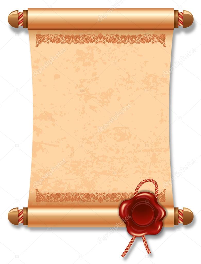 Manuscript Stock Vector by ©Pazhyna 16784813