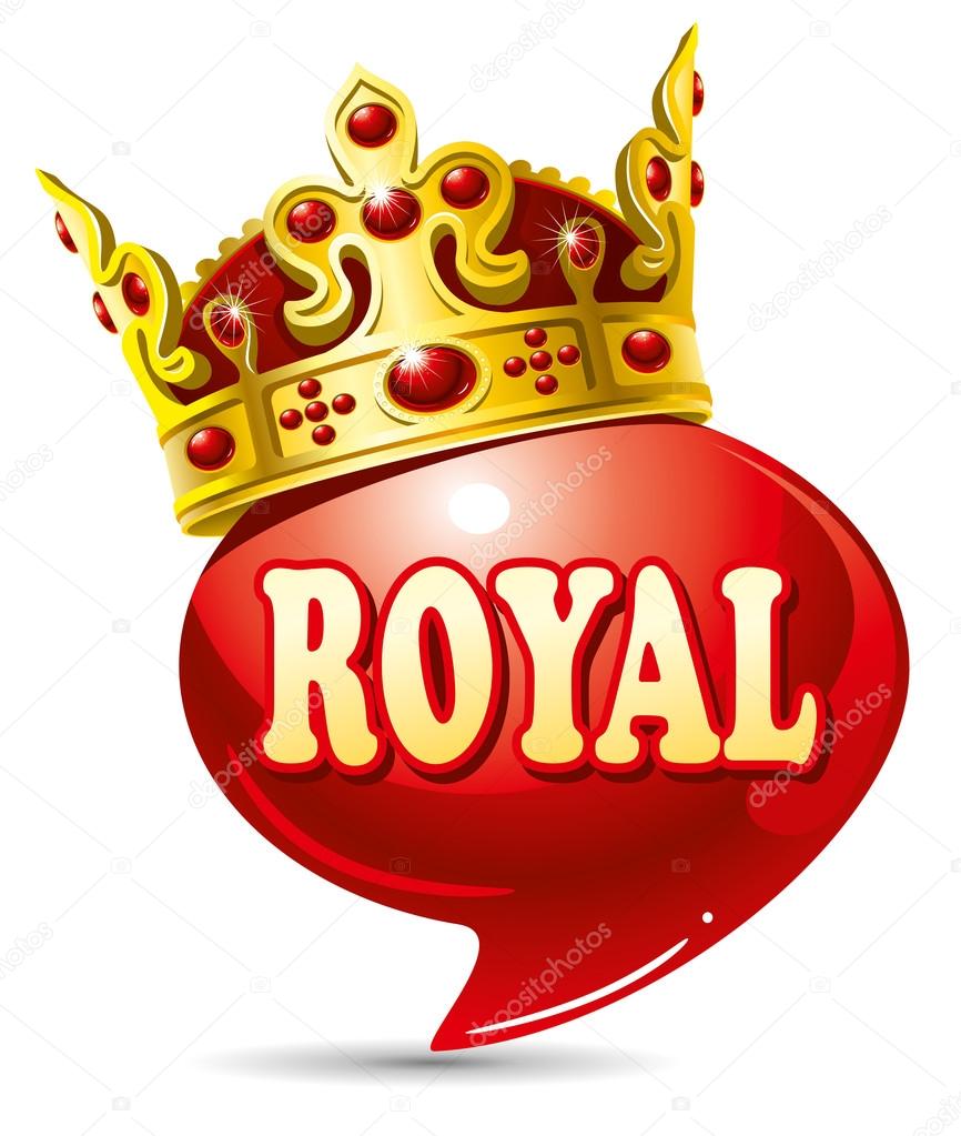 Royal speech Stock Vector Image by ©Pazhyna #16785671