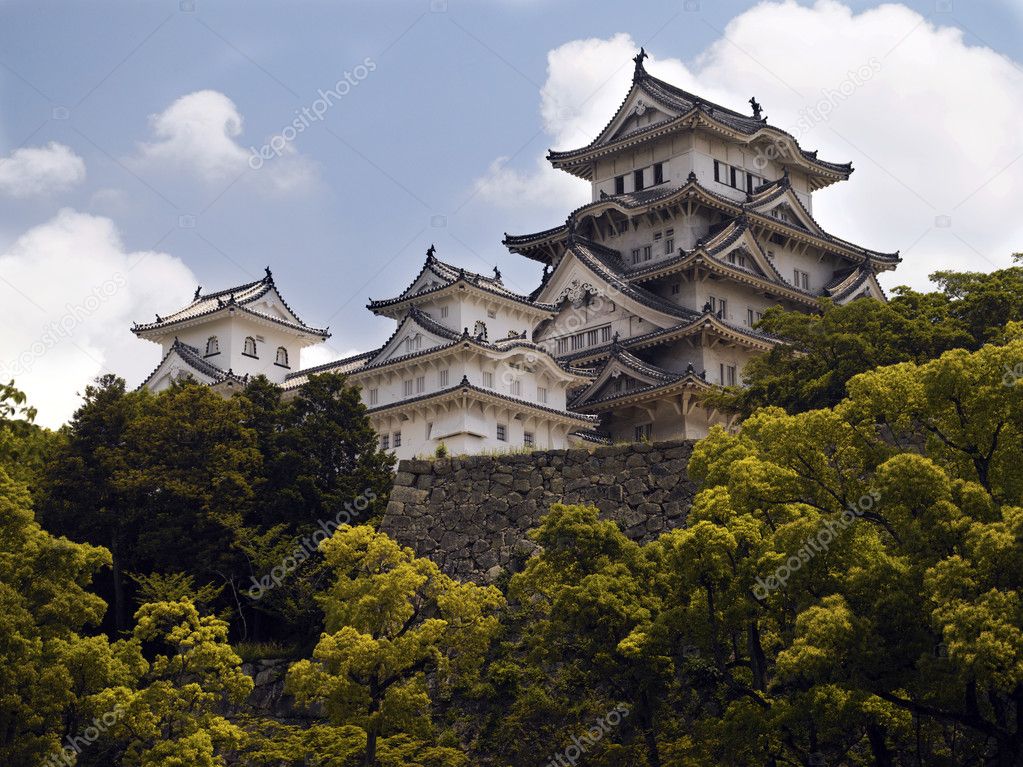 Himeji Castle - Japan — Stock Photo © Steve_Allen #17371921