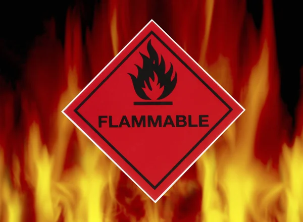 Flammable warning signs Stock Photos, Royalty Free Flammable warning ...