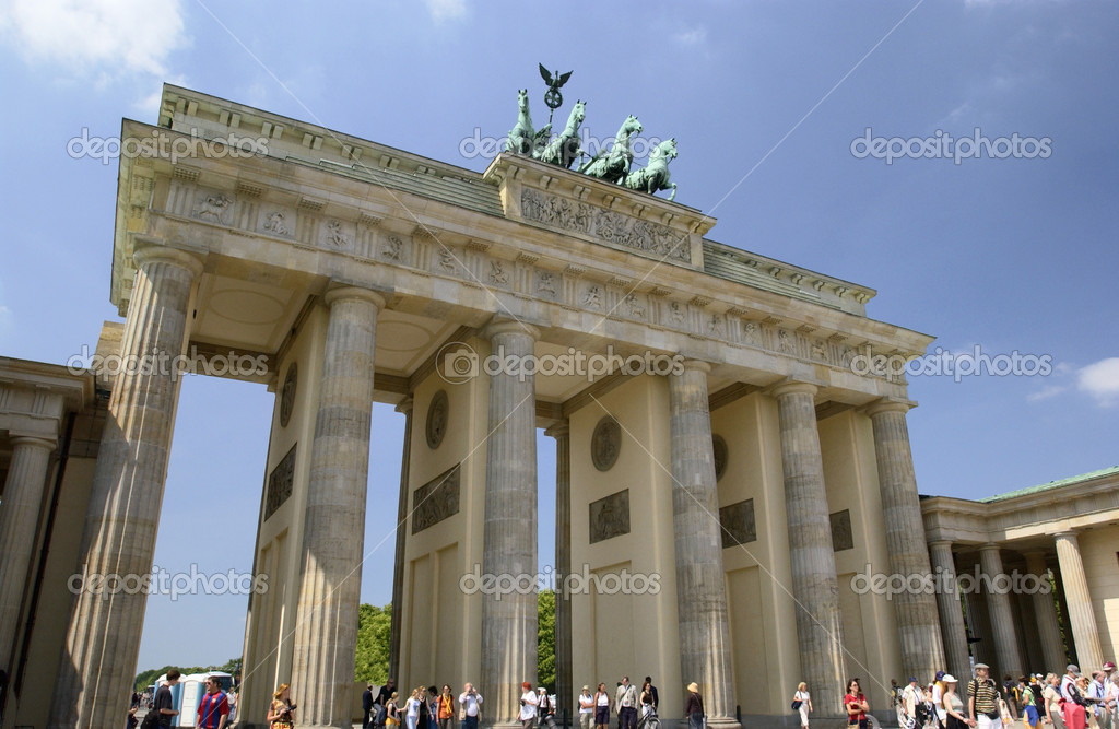 Brandenburg Gate - Berlin - Germany – Stock Editorial Photo © Steve ...