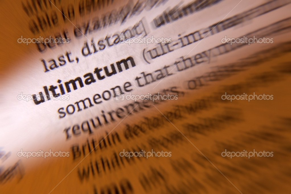 Ultimatum Definition
