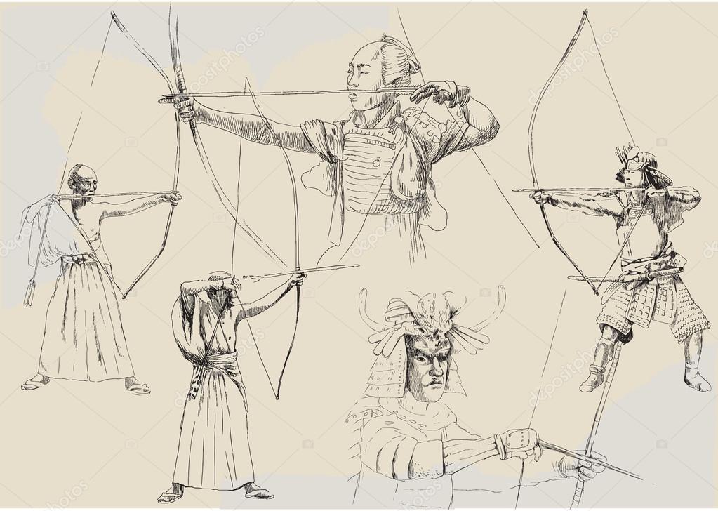 Kyudo Stock Vector Image by ©kuco #21761329