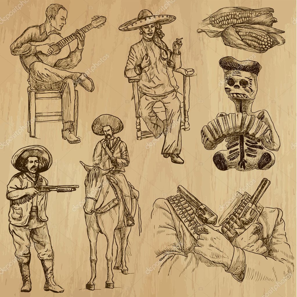 Mexico - 4 Stock Vector Image by ©kuco #32155581