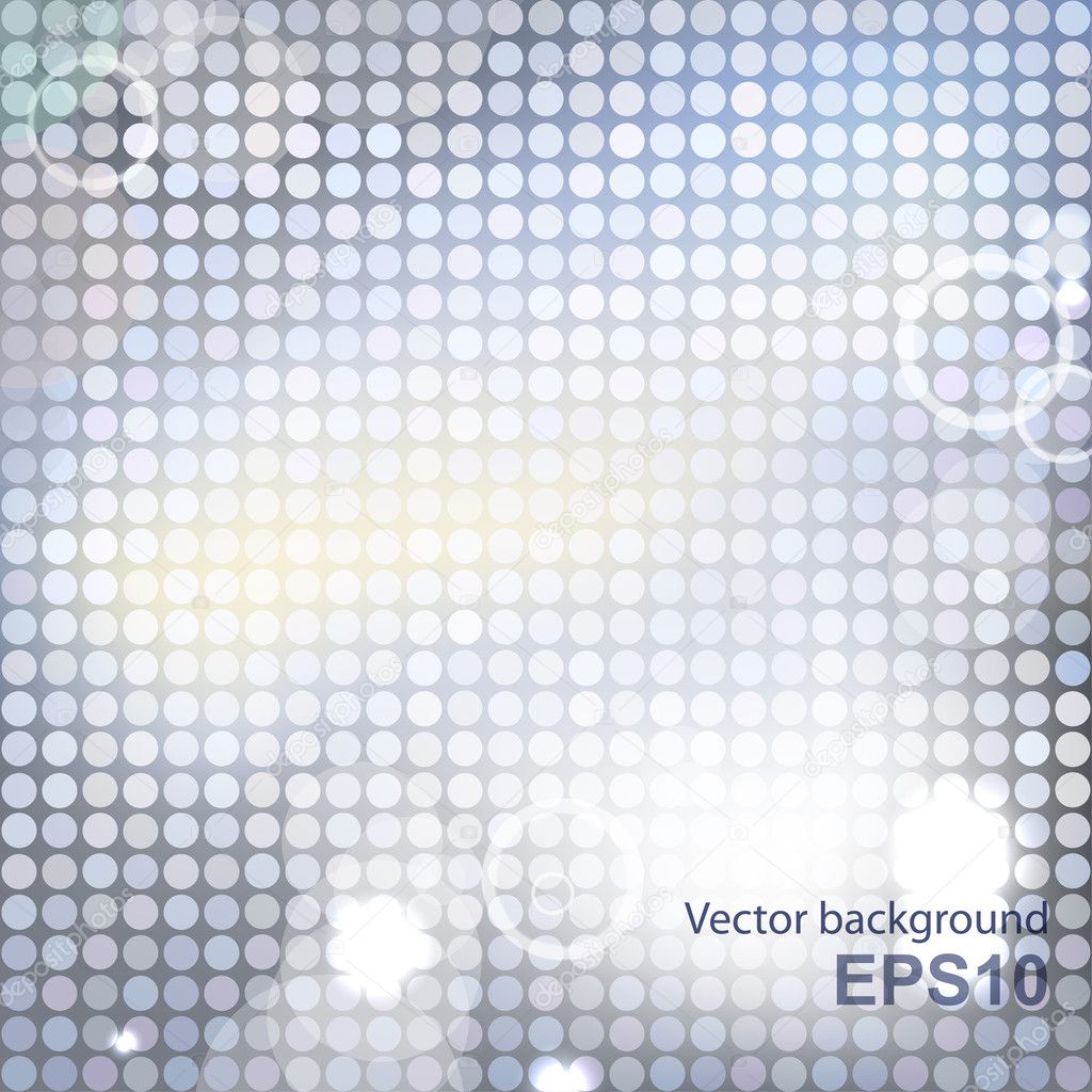 Abstract silver background with dots Stock Vector Image by ©0mela #20185699