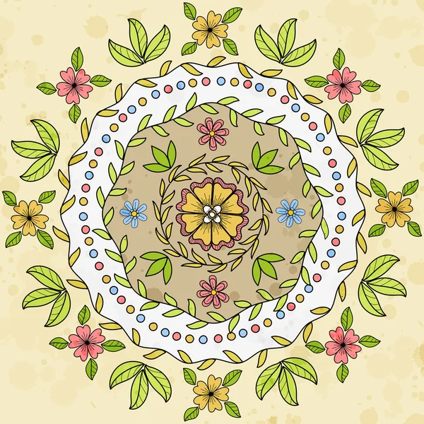 Ornamental floral round pattern Stock Vector Image by ©0mela #26459239
