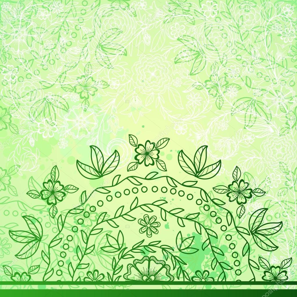 Ornamental floral round pattern Stock Vector Image by ©0mela #26459235