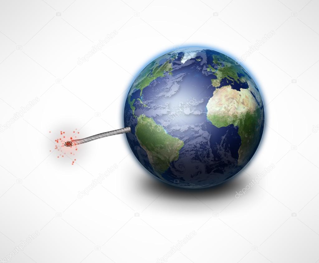 Earth Bomb — Stock Photo © rolffimages #29303399