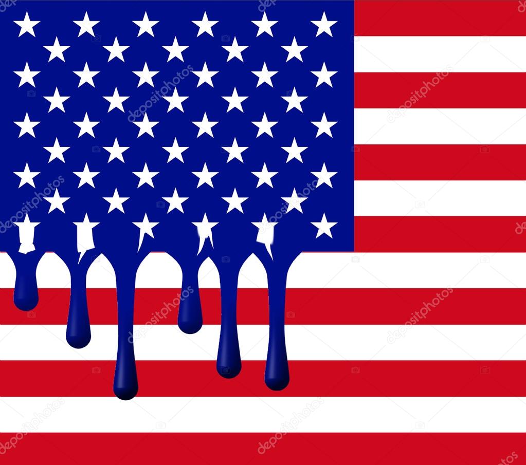 Melting USA Flag Stock Photo by ©rolffimages 29429027