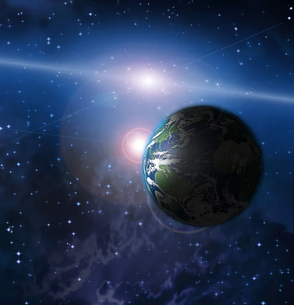 Earth From moonscape Stock Photo by ©rlffimageso 29509059