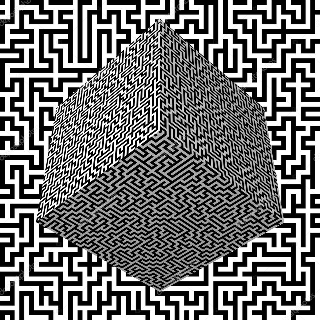 Maze Block and Maze Background Stock Photo by ©rlffimageso 29506959