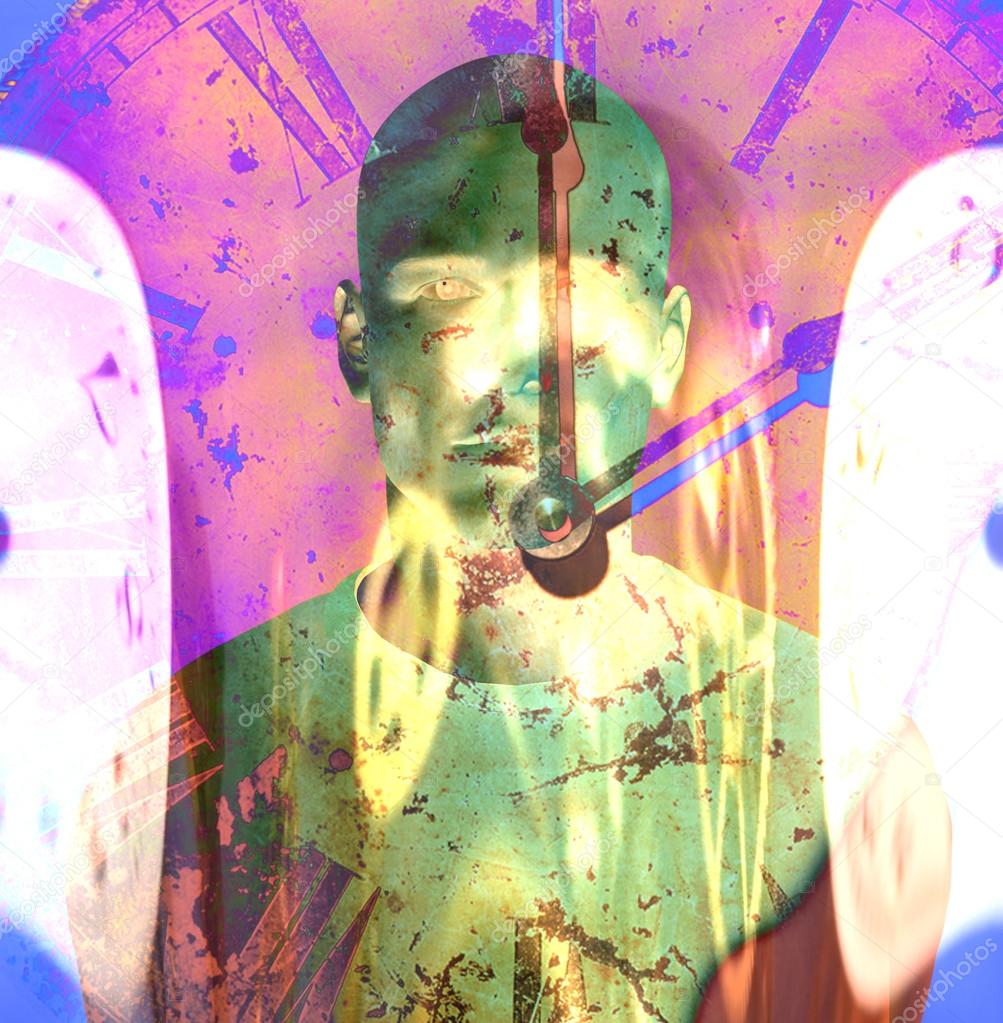 Man and Time — Stock Photo © rolffimages #29523617