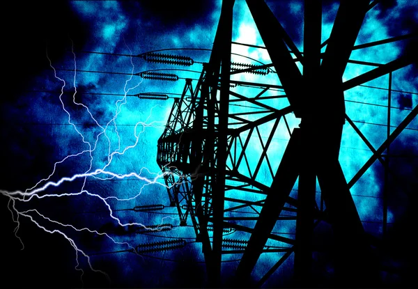 High tension lines Stock Photos, Royalty Free High tension lines Images ...