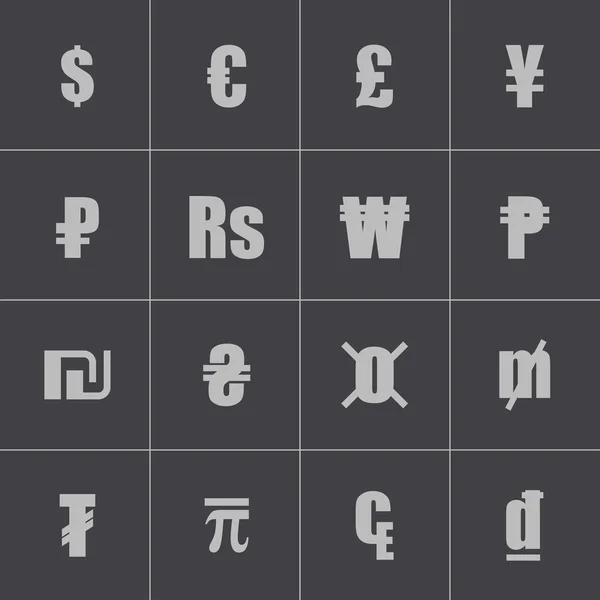 Vector black currency symbols set Stock Vector Image by ©skarin1 #44384713 Vector black currency symbols set Stock Vector Image by ©skarin1 #44384713