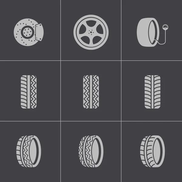 Pictogram wheels Vector Art Stock Images | Depositphotos