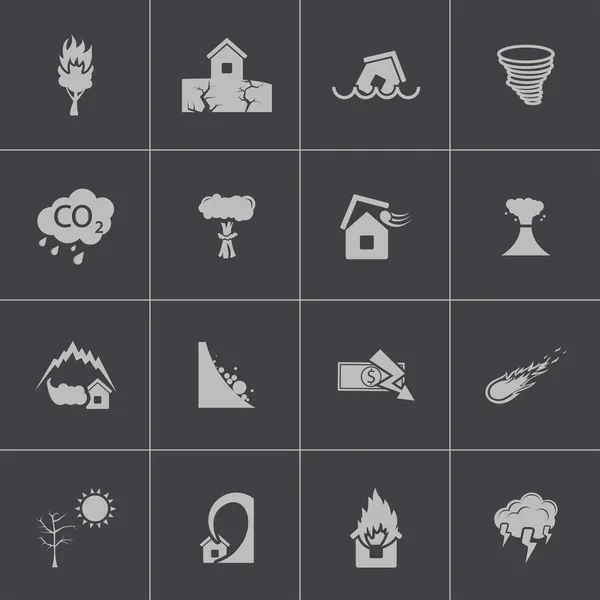 Disaster icons Vector Art Stock Images | Depositphotos