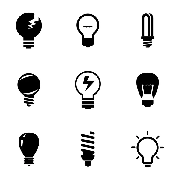 Various light bulb icons — Stock Vector © Alhovik #69935001