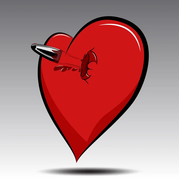 56 Bullet hole heart Vector Images | Depositphotos