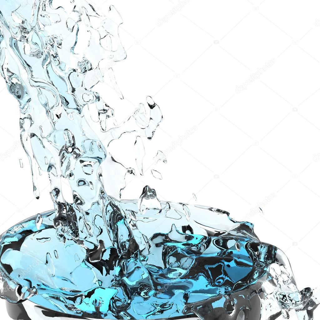 3d water splash Stock Photo by ©everythingposs 18060887
