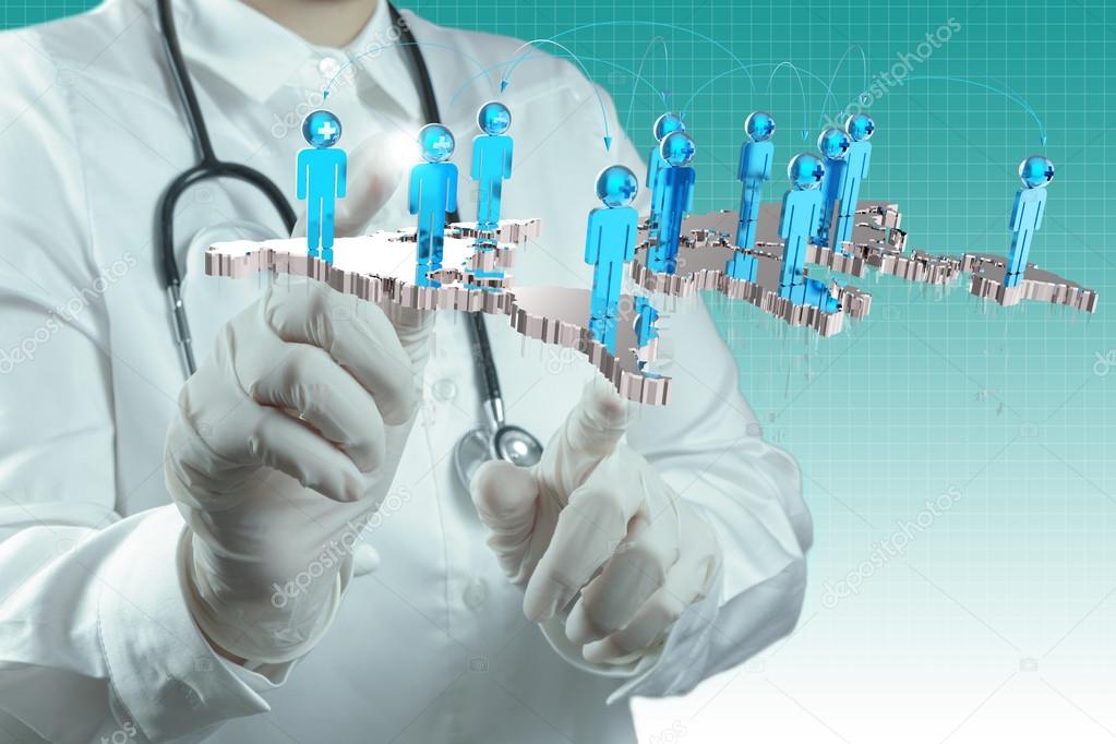 Medical network concept — Stock Photo © everythingposs #18065997