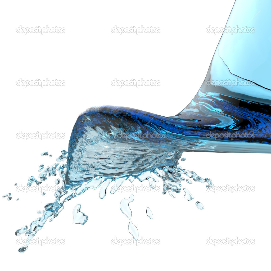 3d water splash Stock Photo by ©everythingposs 18392319