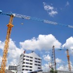 Cranes and construction of microdistrict Stock Photo by ©ssuaphoto ...
