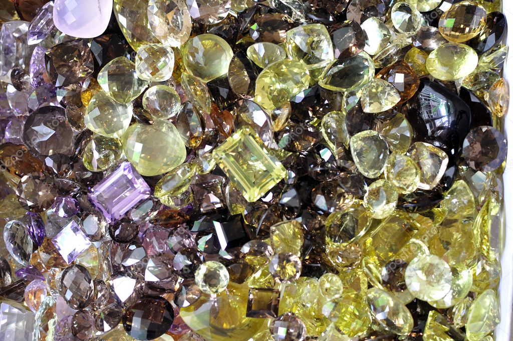 Various beautiful Thai gem — Stock Photo © ekarina #36145315