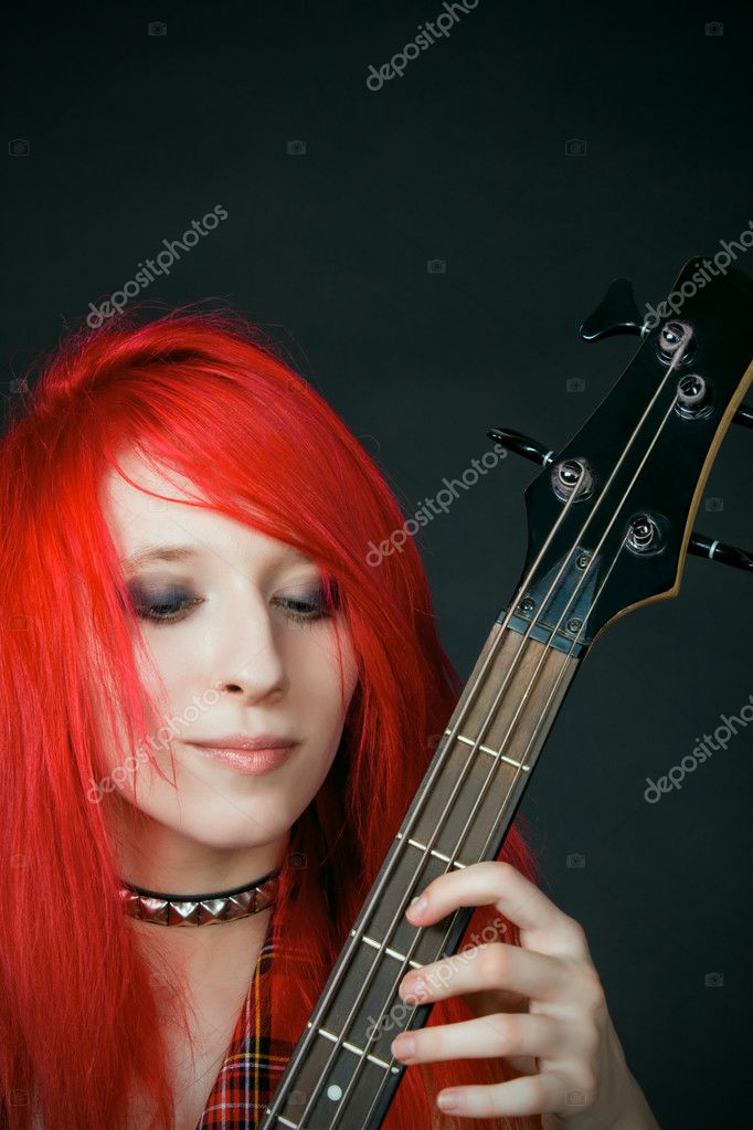 Redhead rockstar Stock Photo by ©IgorFaun 16970191