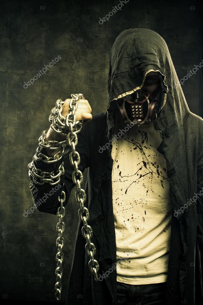 Gladiator of post apocalyptic world Stock Photo by ©IgorFaun 21086867