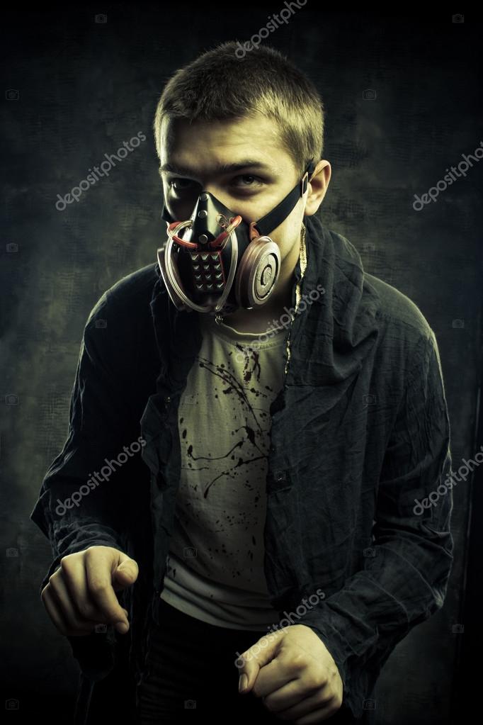 Wanderer of post apocalyptic world Stock Photo by ©IgorFaun 21237811
