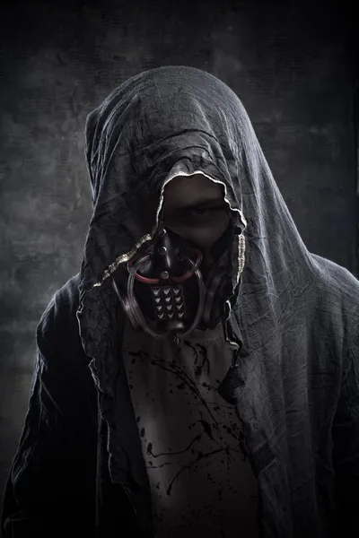 Sinister post apocalyptic wanderer - Stock Image - Everypixel