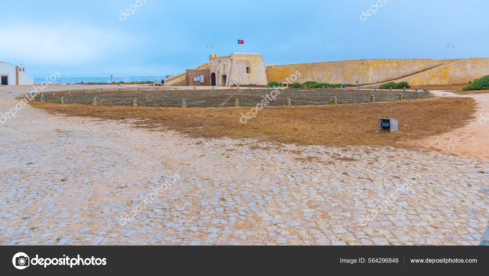 Rosa Dos Ventos Fort Sagres Portugal Stock Photo by ©Dudlajzov 564296848