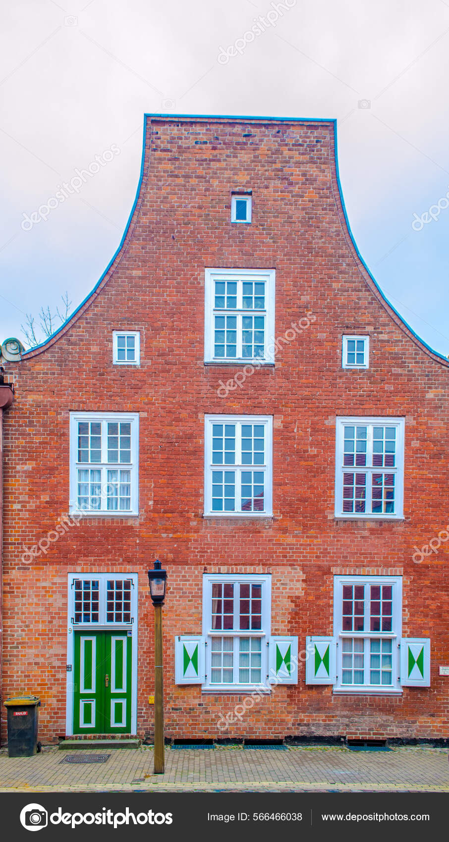 Red Brick Houses Typical Dutch Architecture Hollandisches Viertel ...