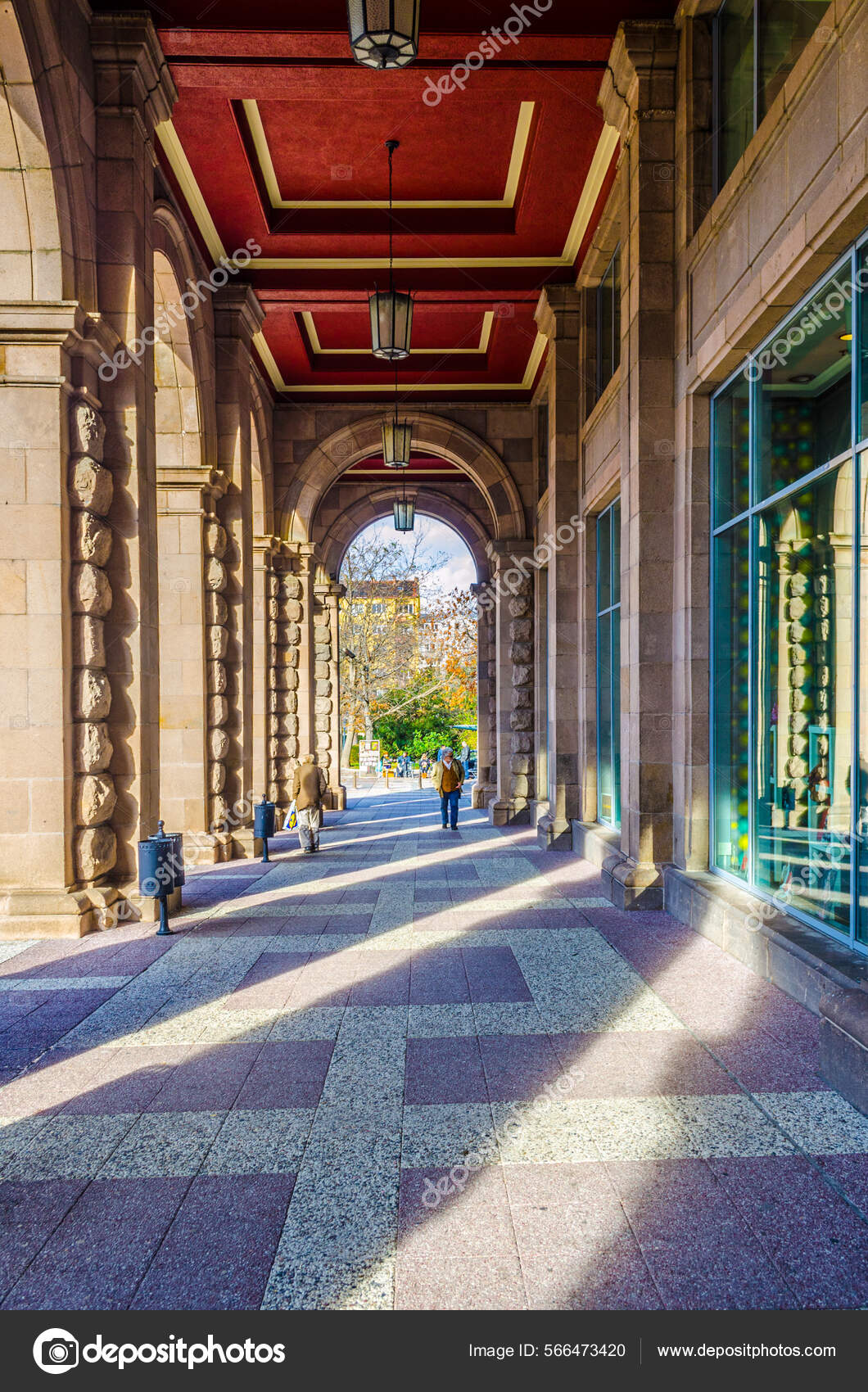 View Arcade Center Sofia Bulgari — Stock Editorial Photo © Dudlajzov ...