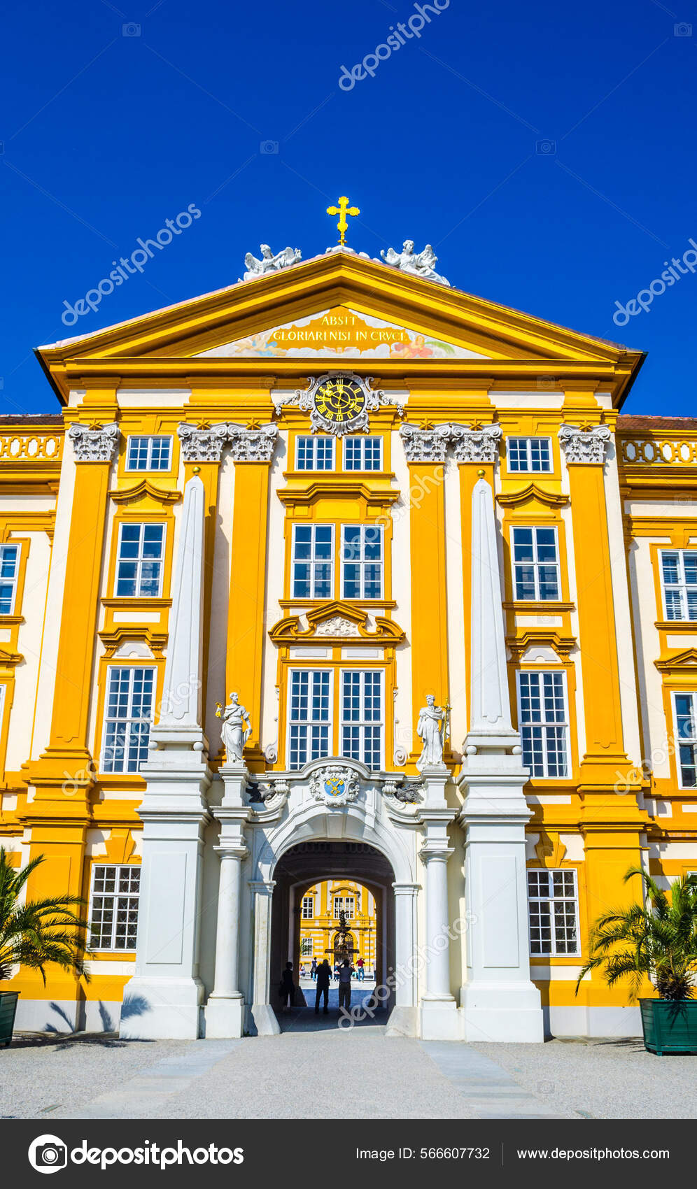 Melk Abbey Church Details Lower Austria Melk Abbey Austrian Benedictine ...