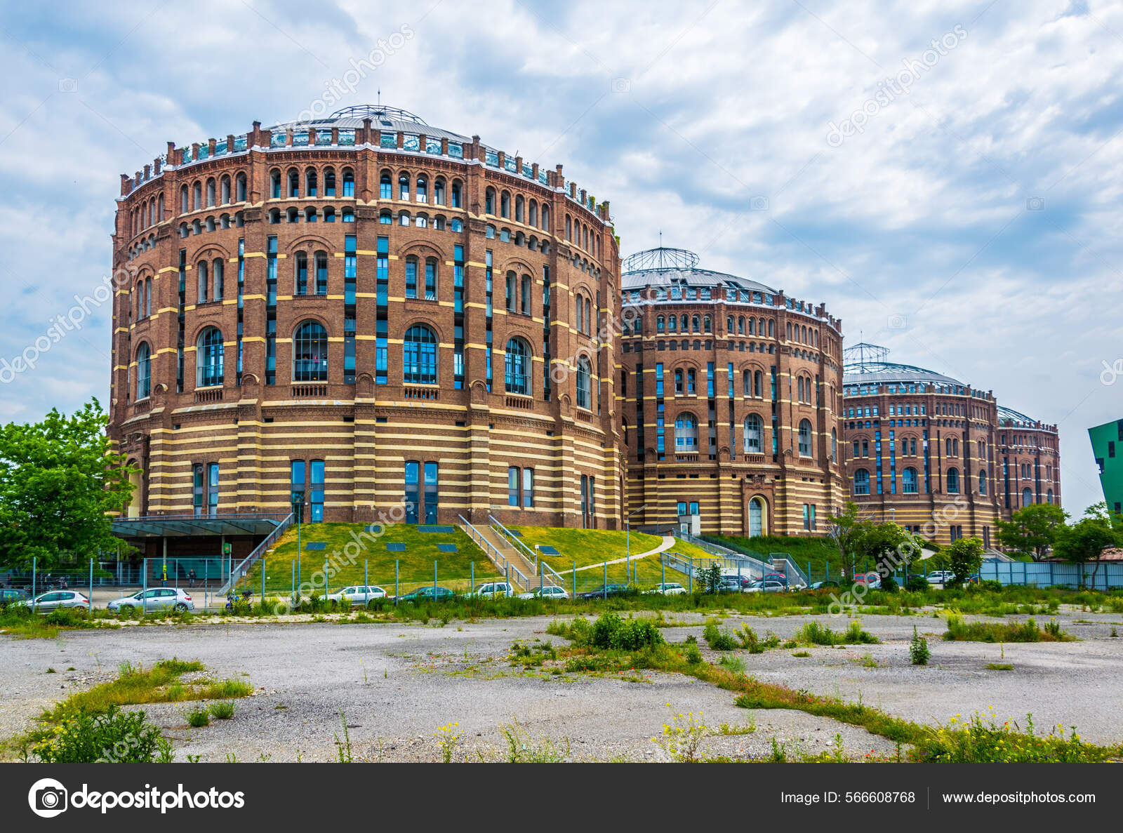 Gasometer Complex Used Serve Gas Storage Facility Nowadays Serves ...