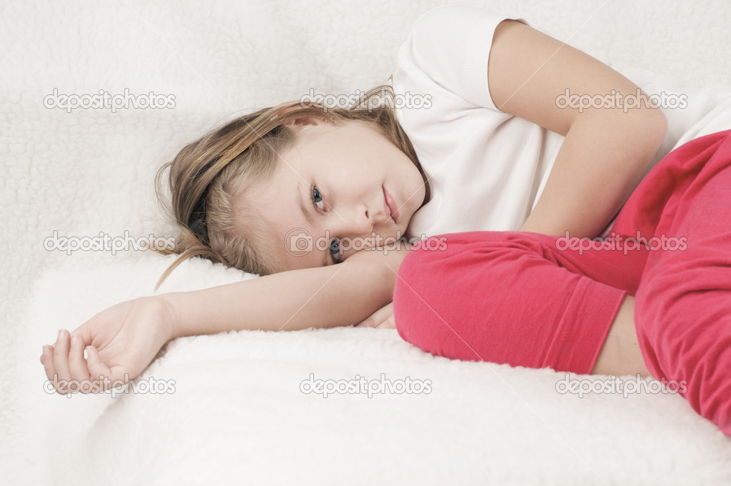 Sad child — Stock Photo © baronb #19247449