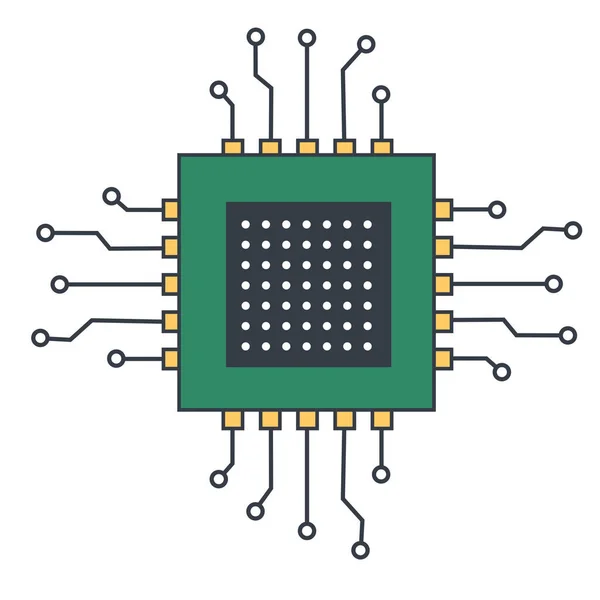 Silicon Chip Clipart