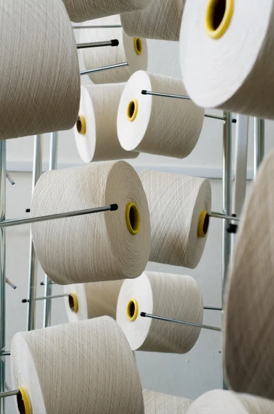 Rolls of industrial cotton - Stock Image - Everypixel