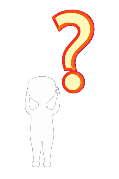 Dancing Question Mark Animated