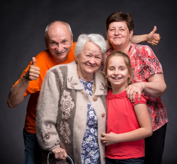 Happy multi-generation family - Stock Image - Everypixel