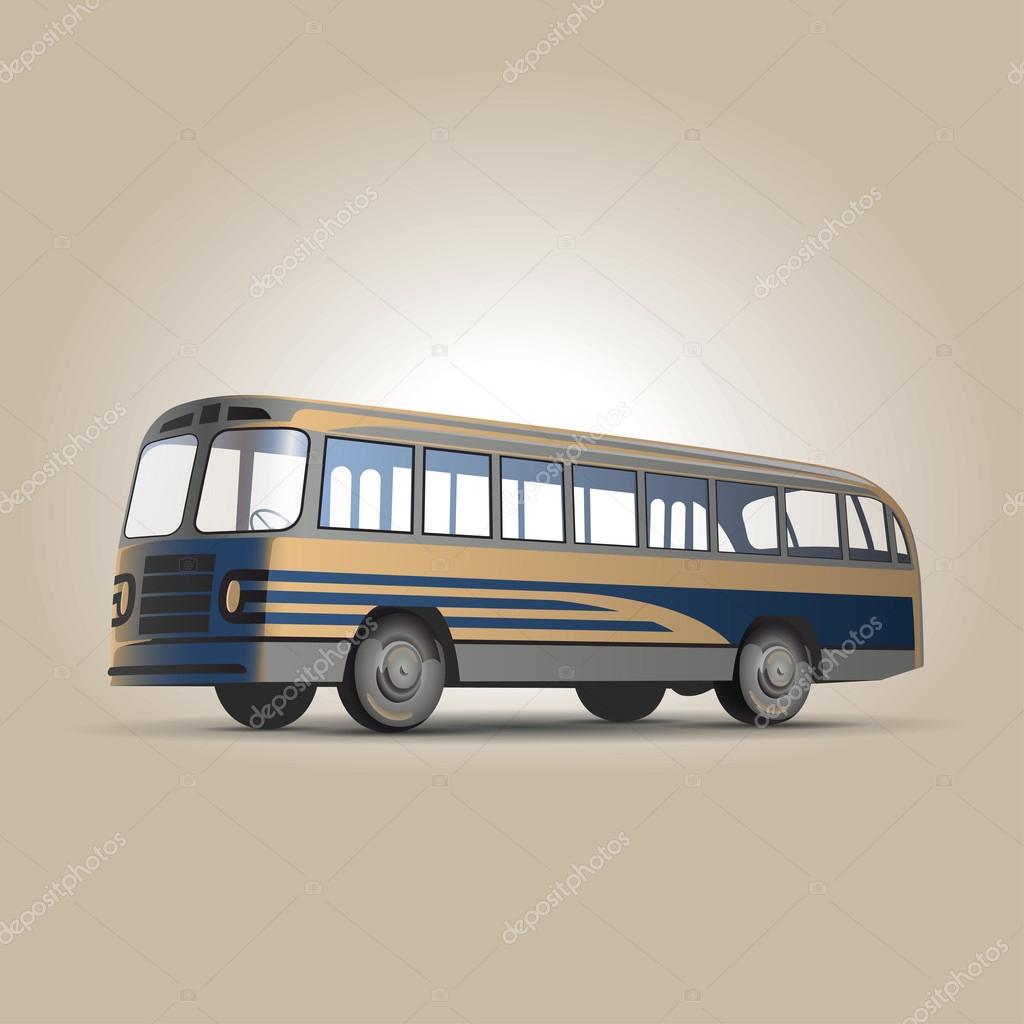 Retrobus Stock Vector Image by ©daseugen #42576551