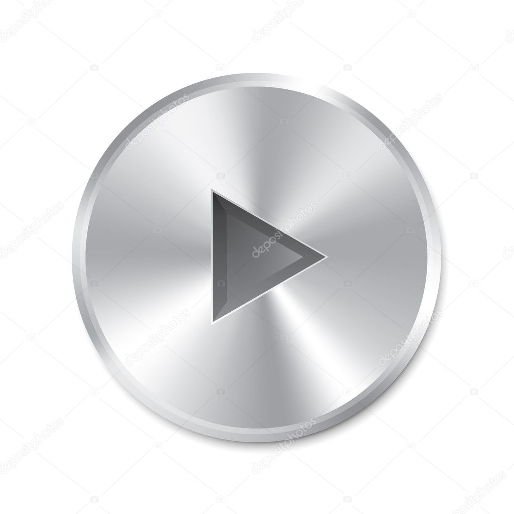 Video Player Button Psd
